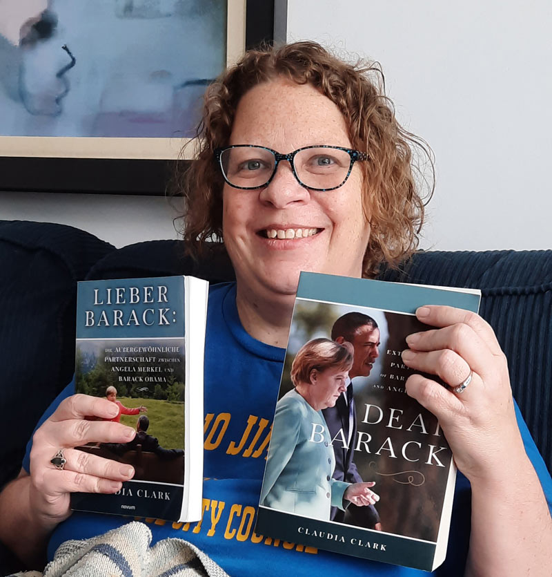 Claudia Clark Author and Speaker on Barack Obama & Angela Merkel ...